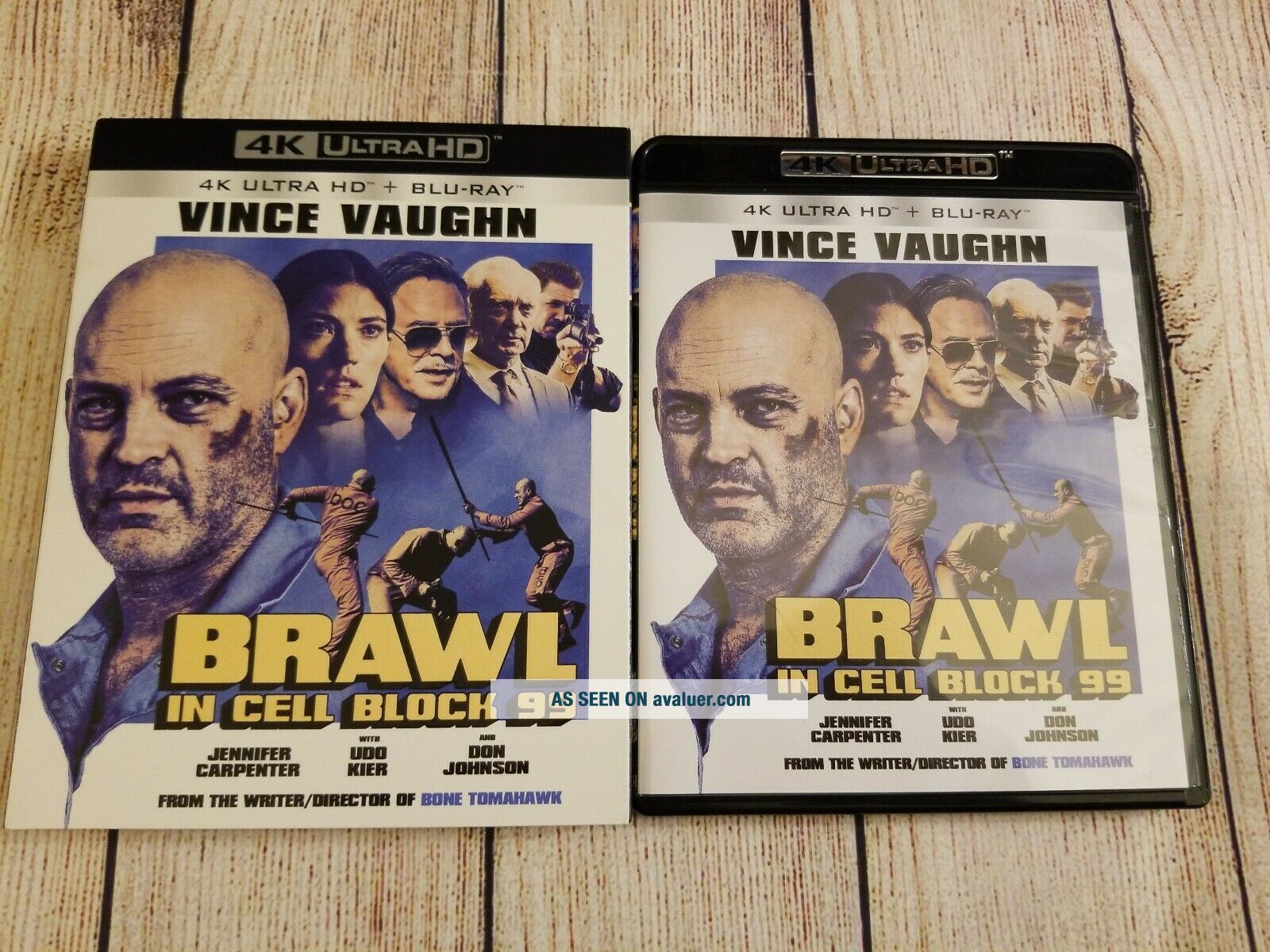 Brawl In Cell Block 99 4K (4K UHD, Blu - Ray) W/ Rare OOP Slipcover ...