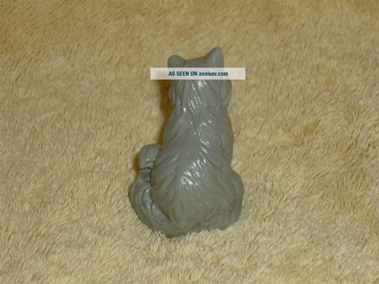 Fisher Price Loving Family Dollhouse Rare Gray Pet Cat Kitten | #8394024