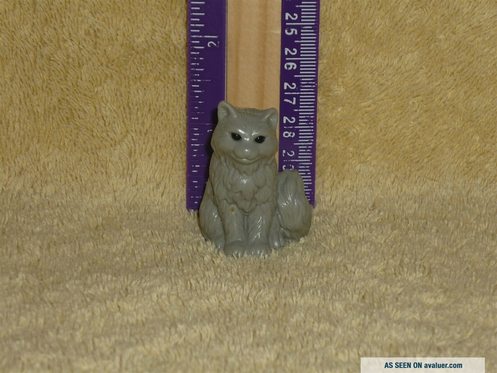 Fisher Price Loving Family Dollhouse Rare Gray Pet Cat Kitten | #8394024
