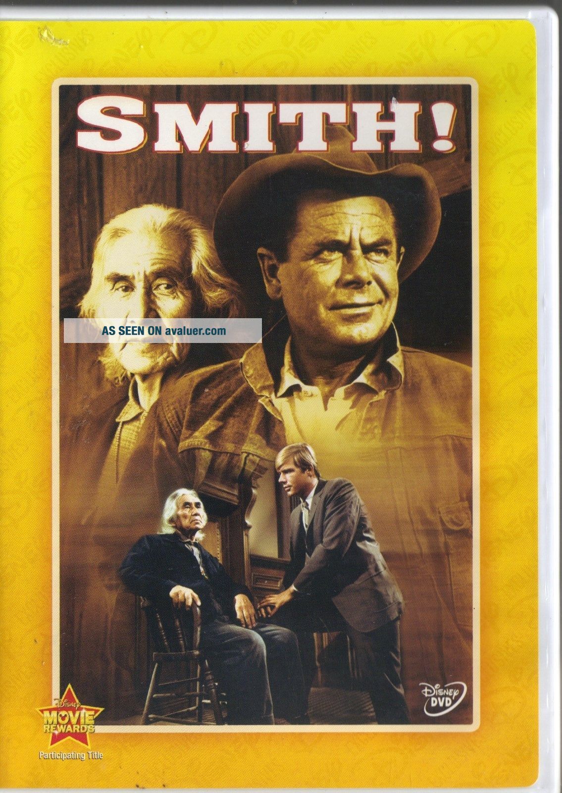 WALT DISNEY ' S " SMITH " 1969 RARE DVD NANCY OLSON GLENN FORD DEAN ...