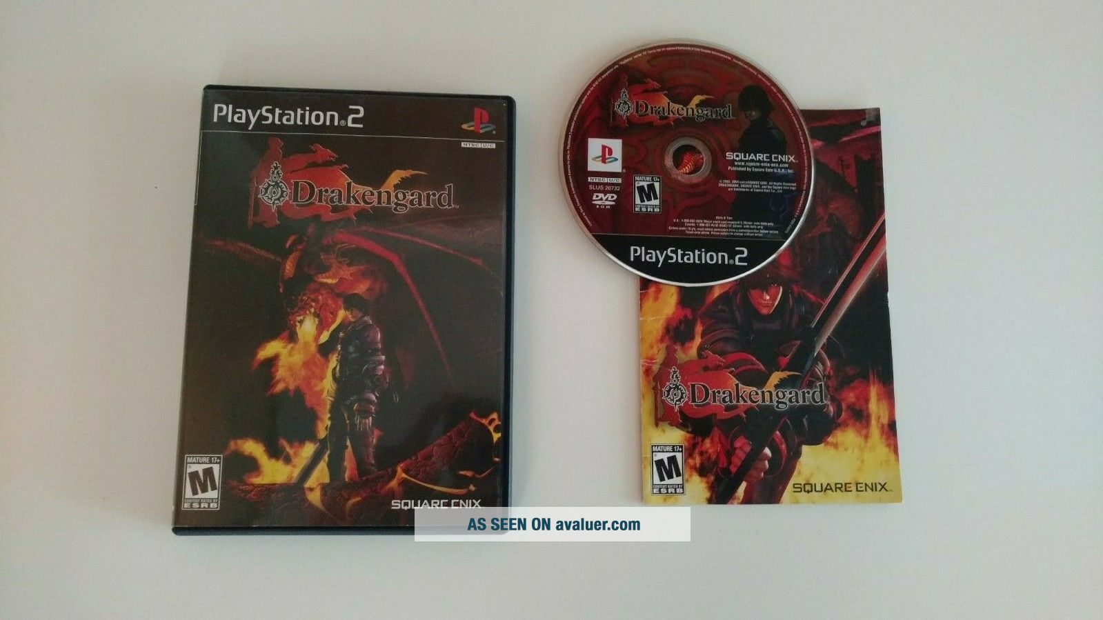 Drakengard Sony PlayStation 2 2004 PS2 Black Label Rare RPG | #8446082