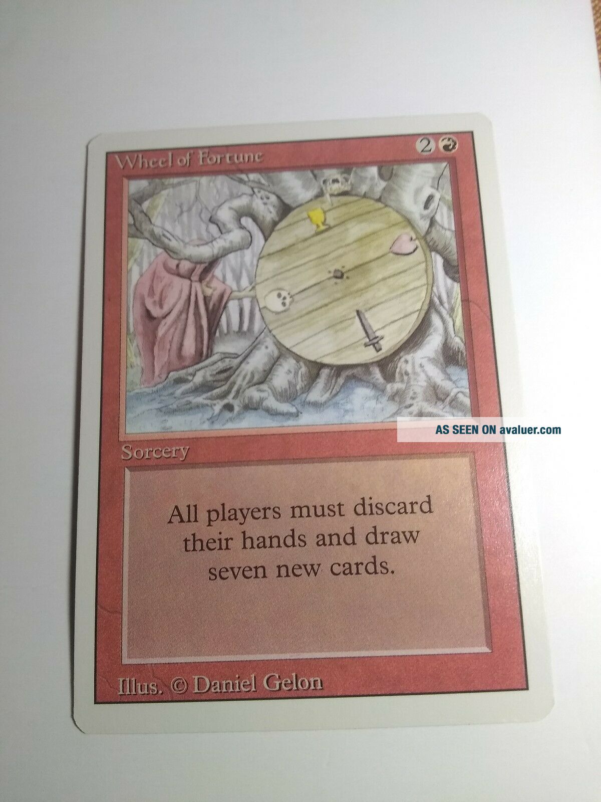 Wheel Of Fortune MTG Revised Edition | #8453103