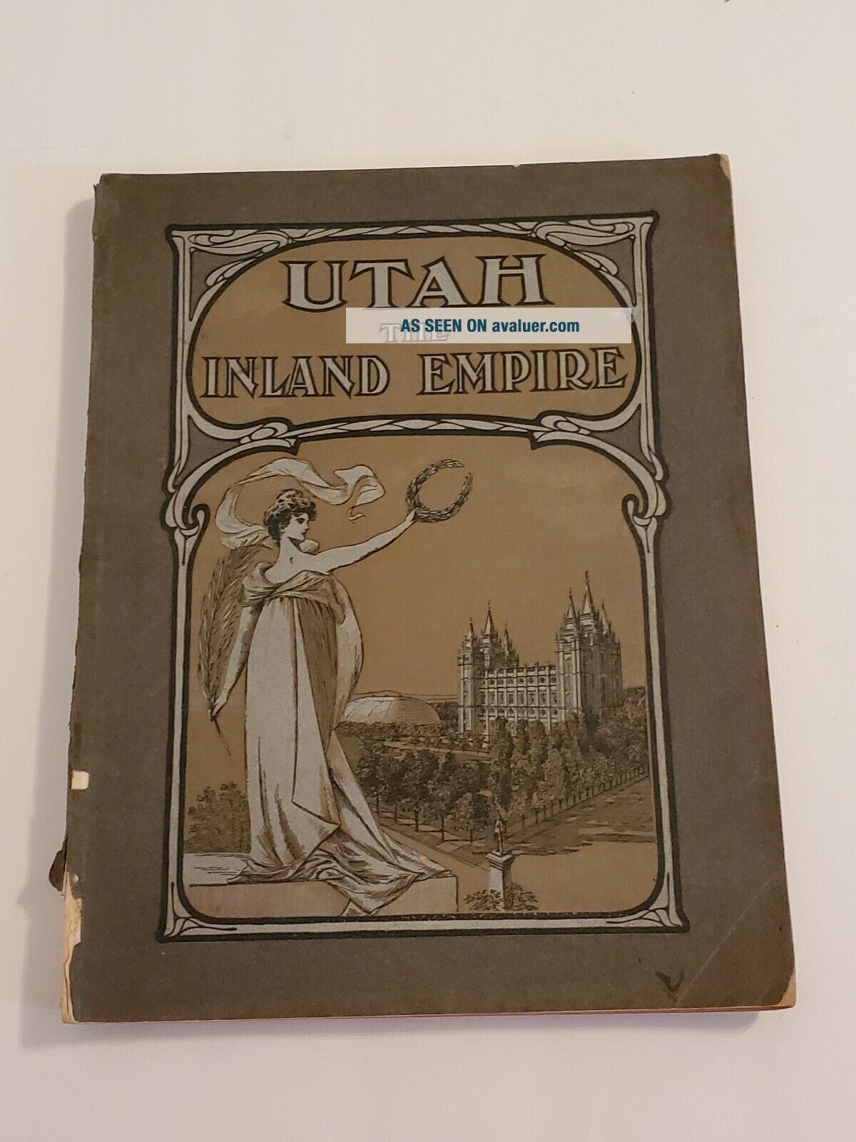 1902 Utah The Inland Empire Mormons Salt Lake City Rare Illustrated ...