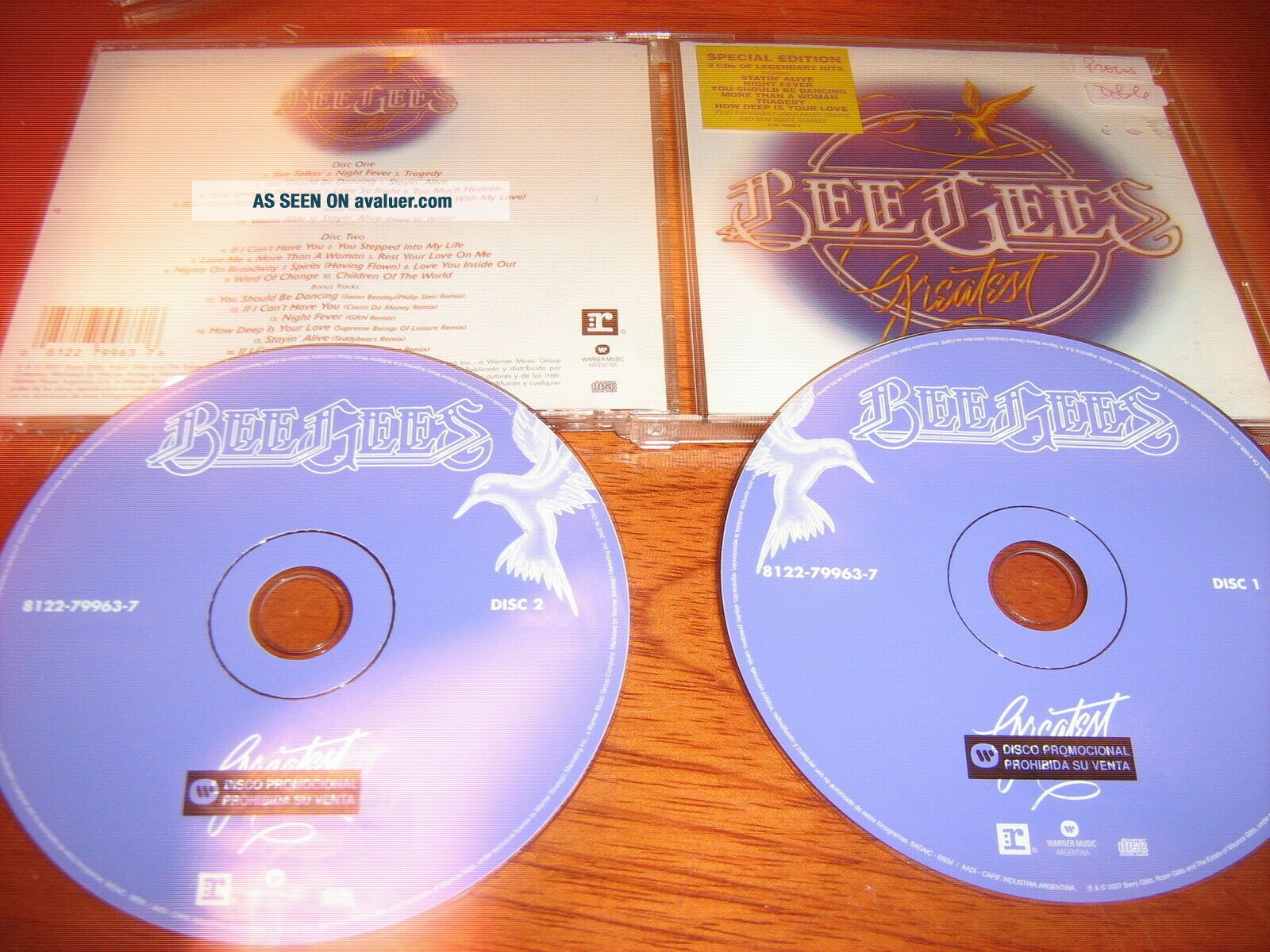 BEE GEES GREATEST RARE 2 X CD ARGENTINA PROMO | #8501923