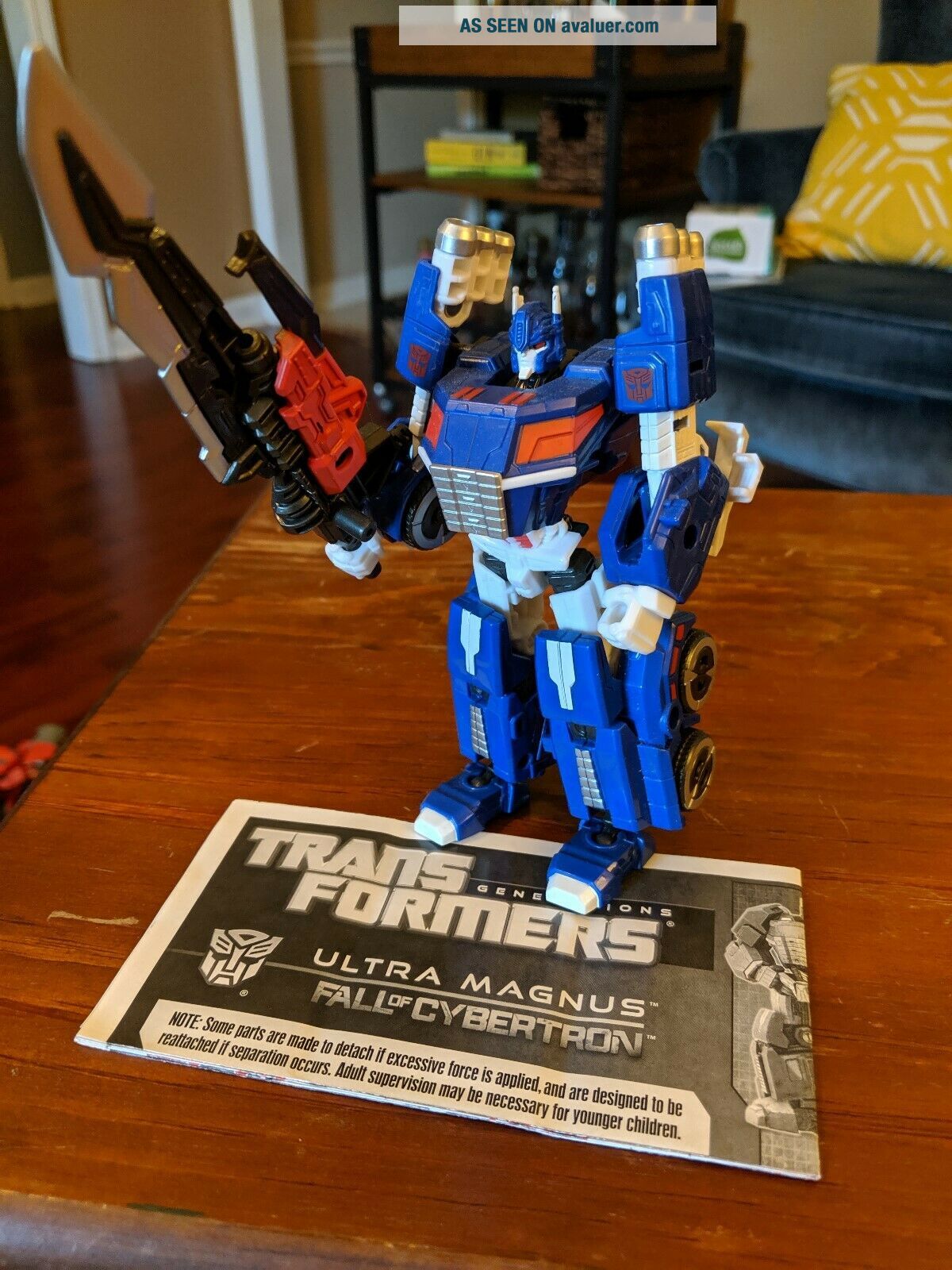Transformers Fall Of Cybertron Ultra Magnus Figure RARE Complete ...
