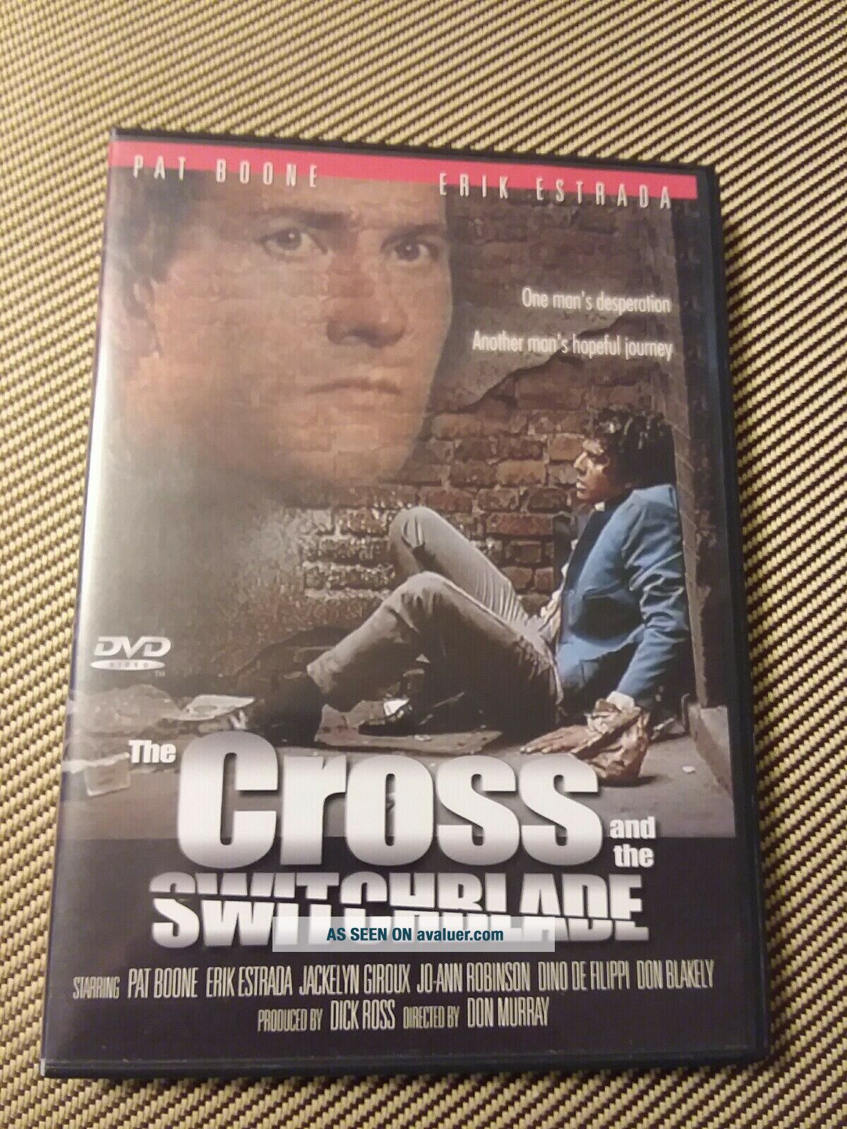 The Cross And The Switchblade Dvd (Pat Boone & Eric Estrada) Rare ...