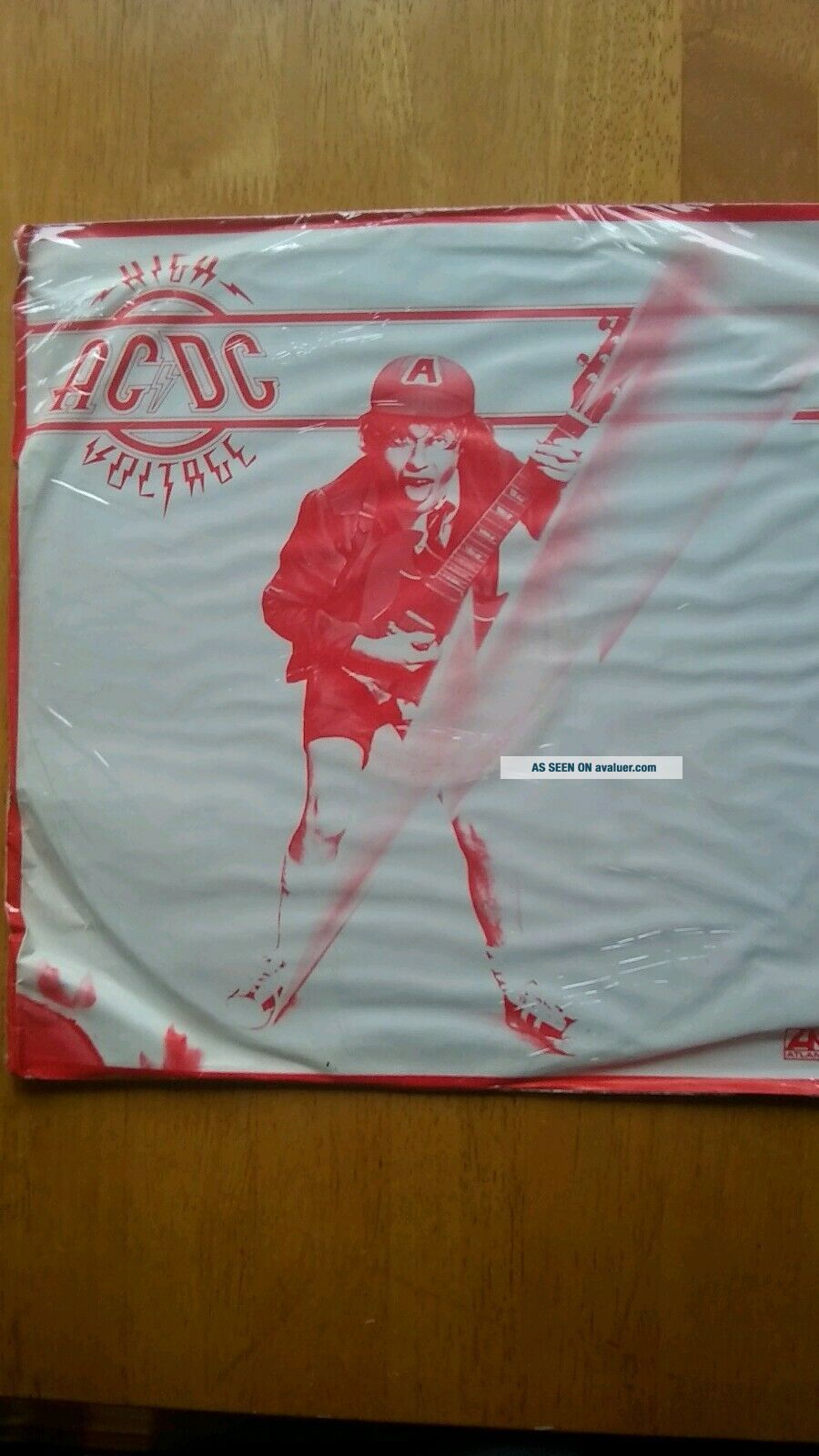 Vtg AC/DC Rare High Voltage - Vinyl Record France 2003 Atlantic Factory ...