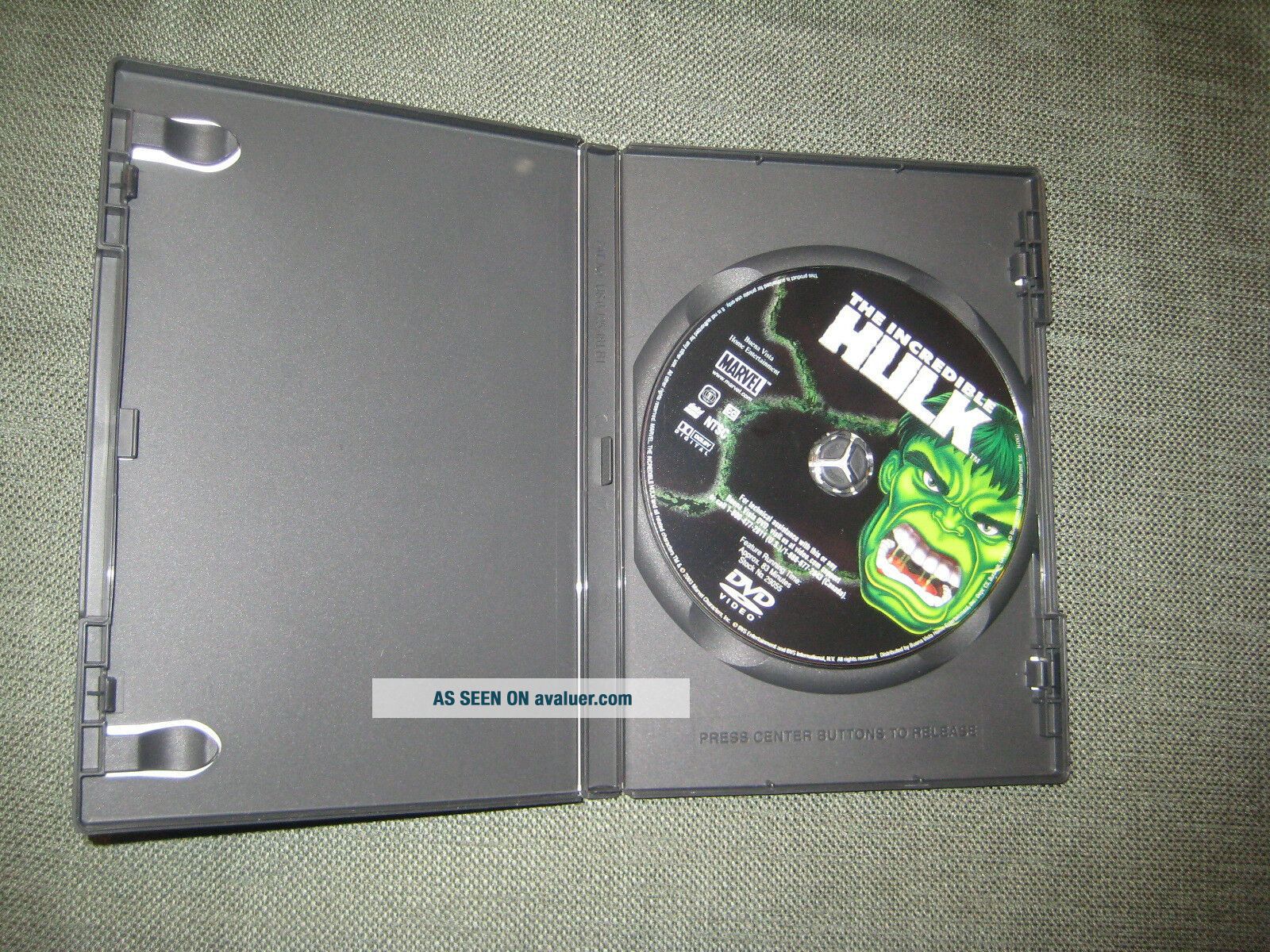 Marvel The Incredible Hulk: Animated Series (Dvd 2003) RARE OOP VHTF ...