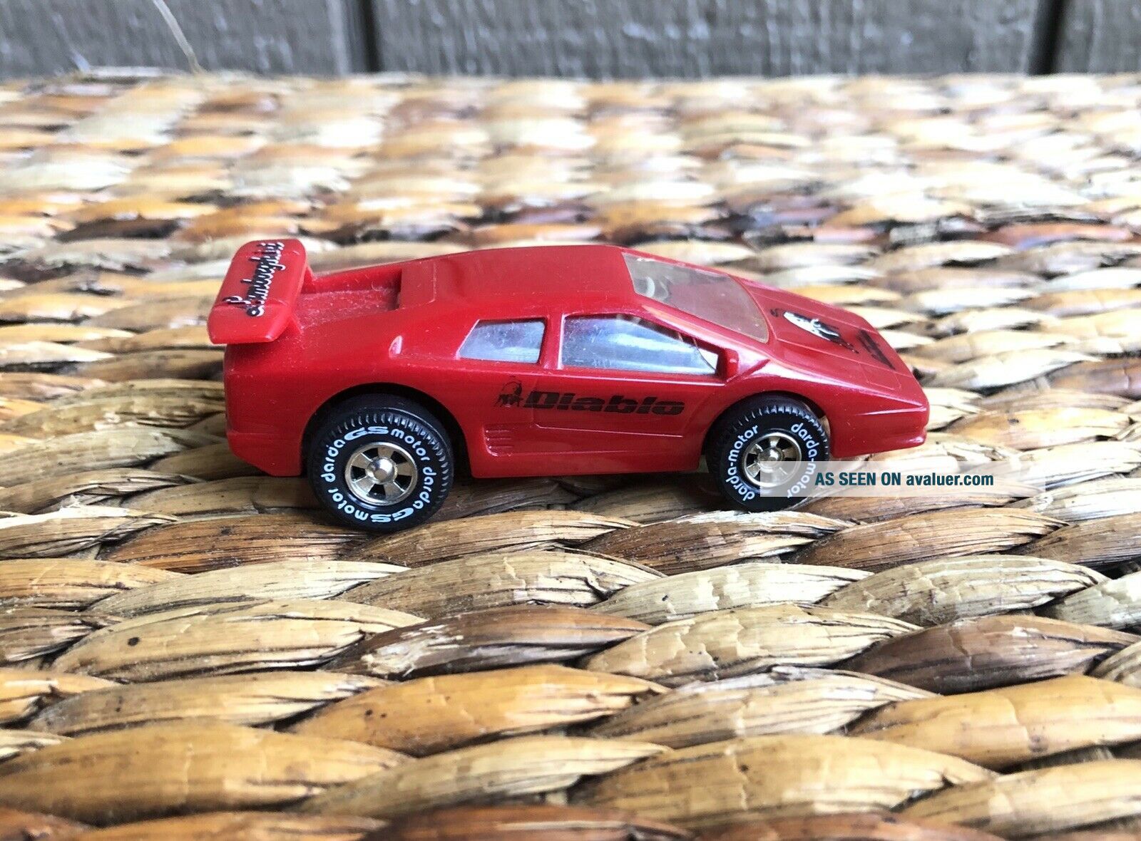 Darda Vintage Lamborghini Diablo Red World Fastest Motorized Car RARE ...