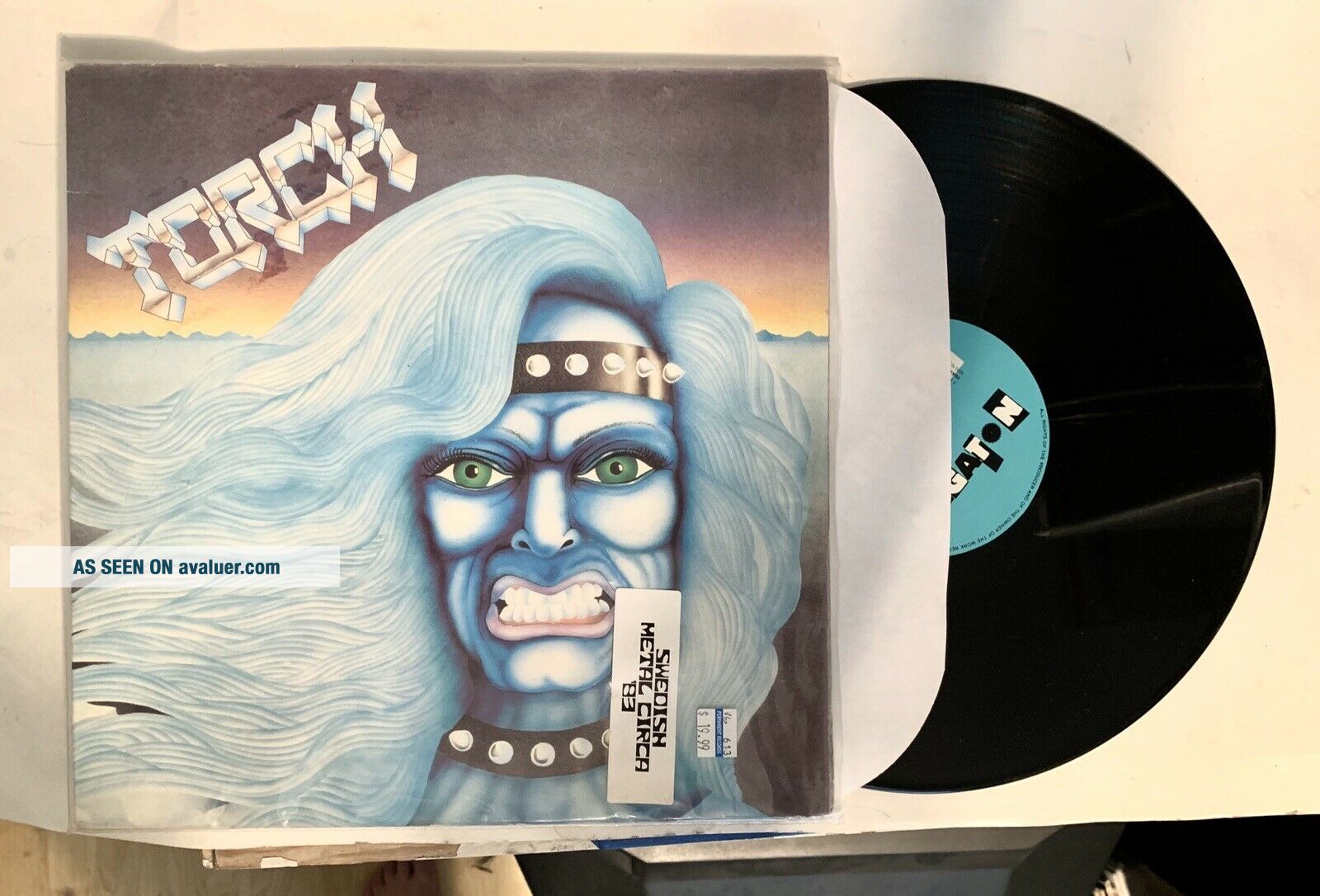 Torch /Sinister Eyes (Warlock) Lp Record - Rare Early Metal - Megaton ...
