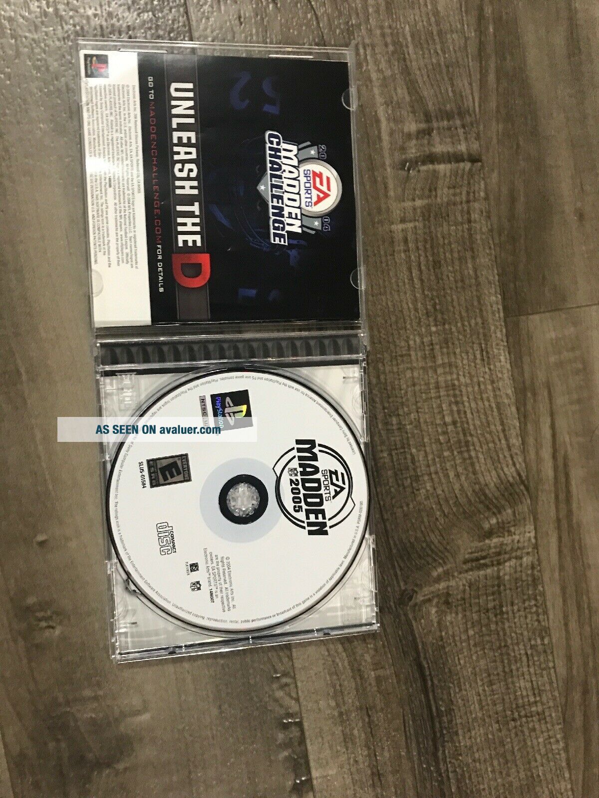 Madden NFL 2005 (Playstation 1) COMPLETE BLACK LABEL - LAST MADDEN ON ...