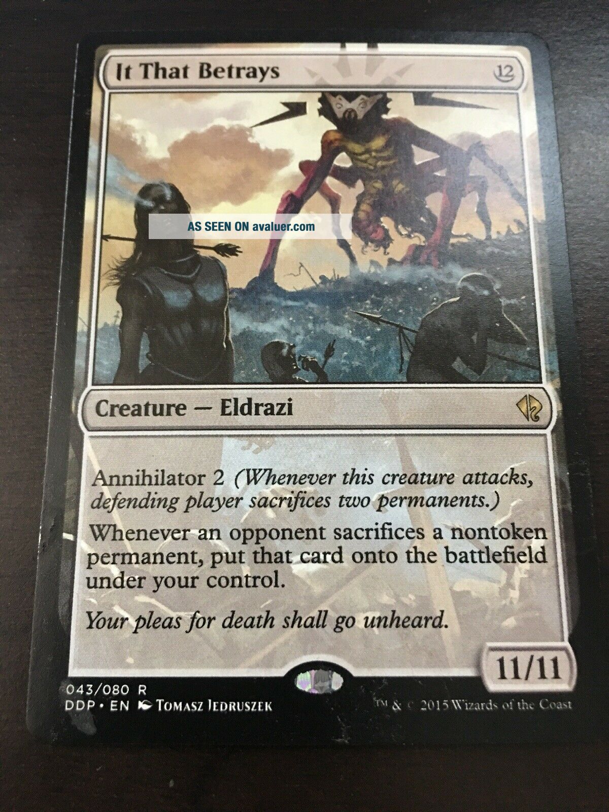 Mtg Rare It That Betrays X 1 Lp Duel Decks Zendikar Vs Eldrazi