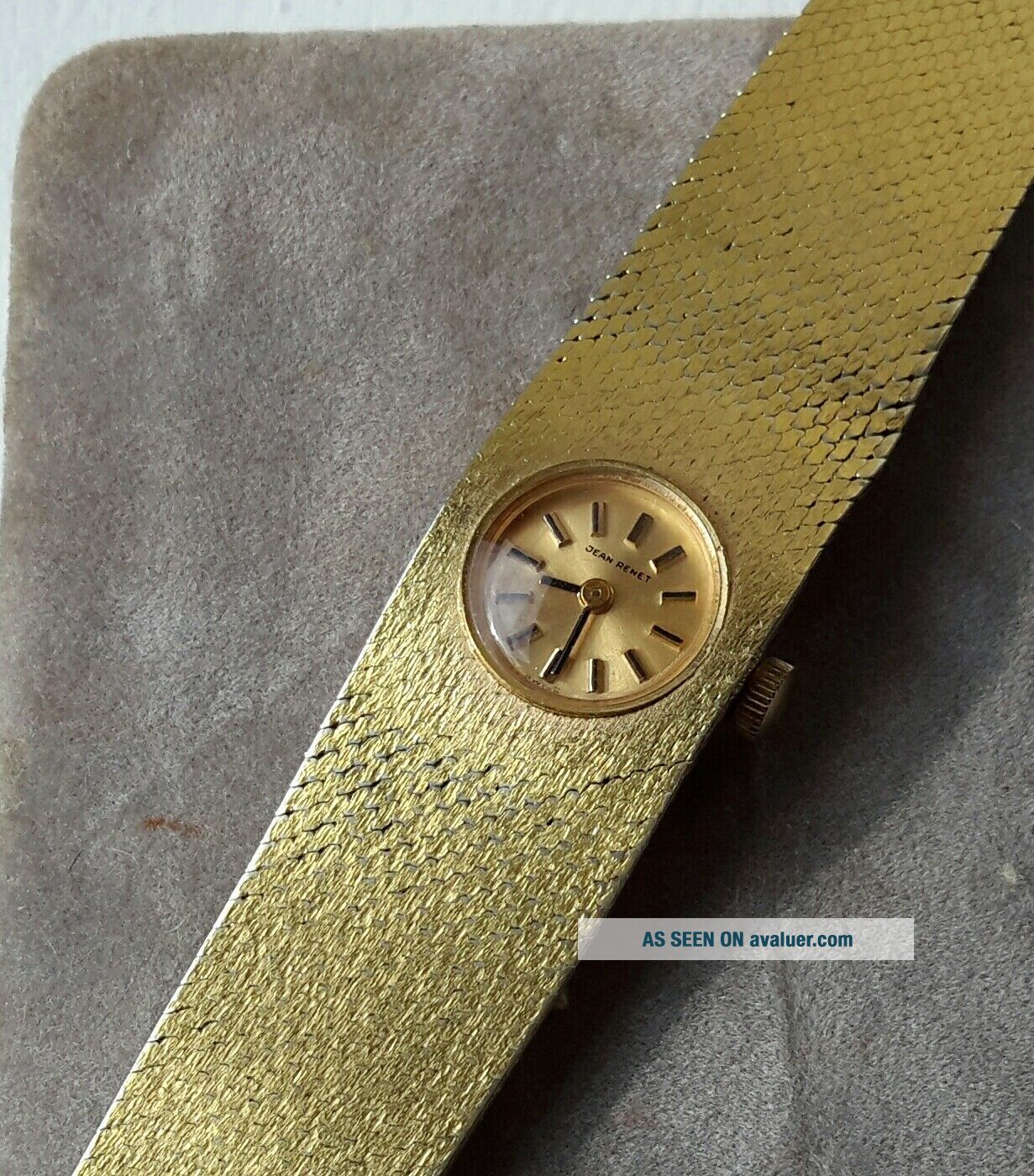 JEAN RENET H/wind Mechanical Rare Ladies Vintage Swiss Watch | #8566758