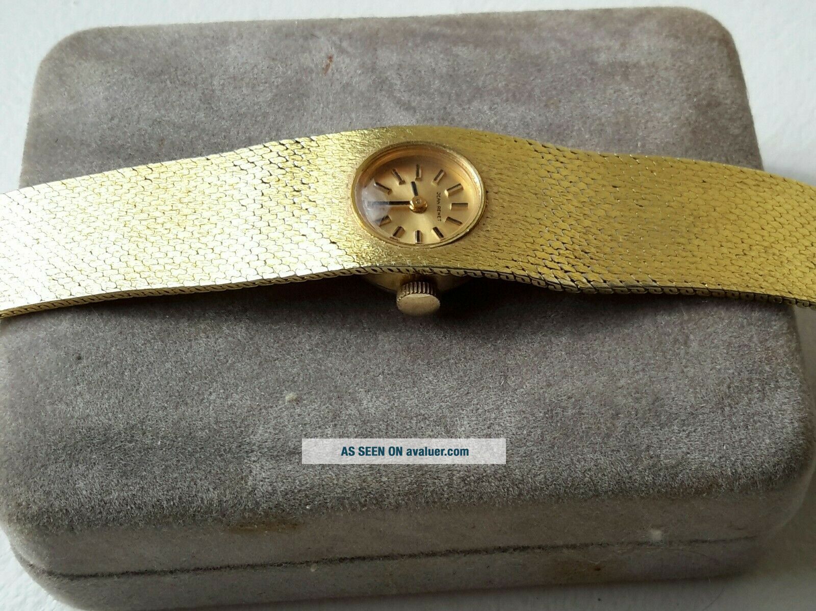 JEAN RENET H/wind Mechanical Rare Ladies Vintage Swiss Watch | #8566758
