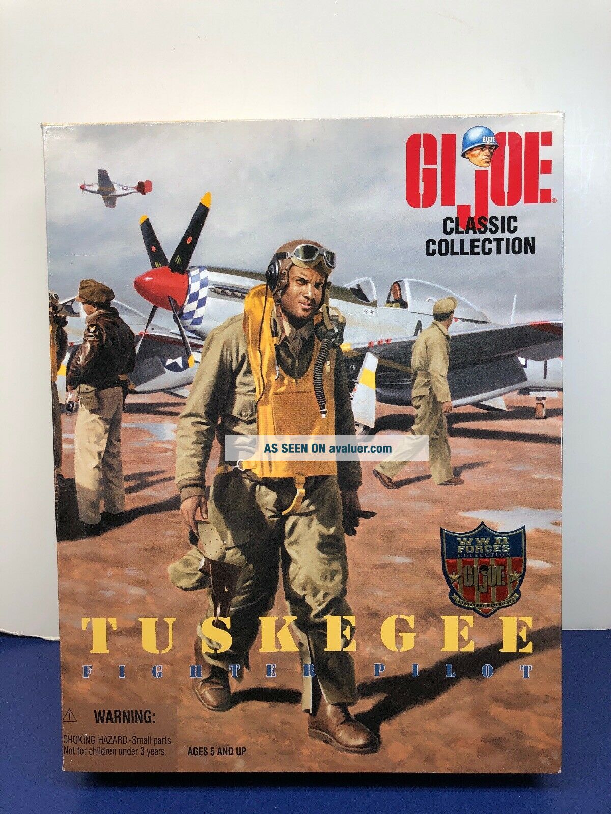 12” Kenner GI Joe “Tuskegee Airmen Fighter Pilot Limited Edition NRFB ...