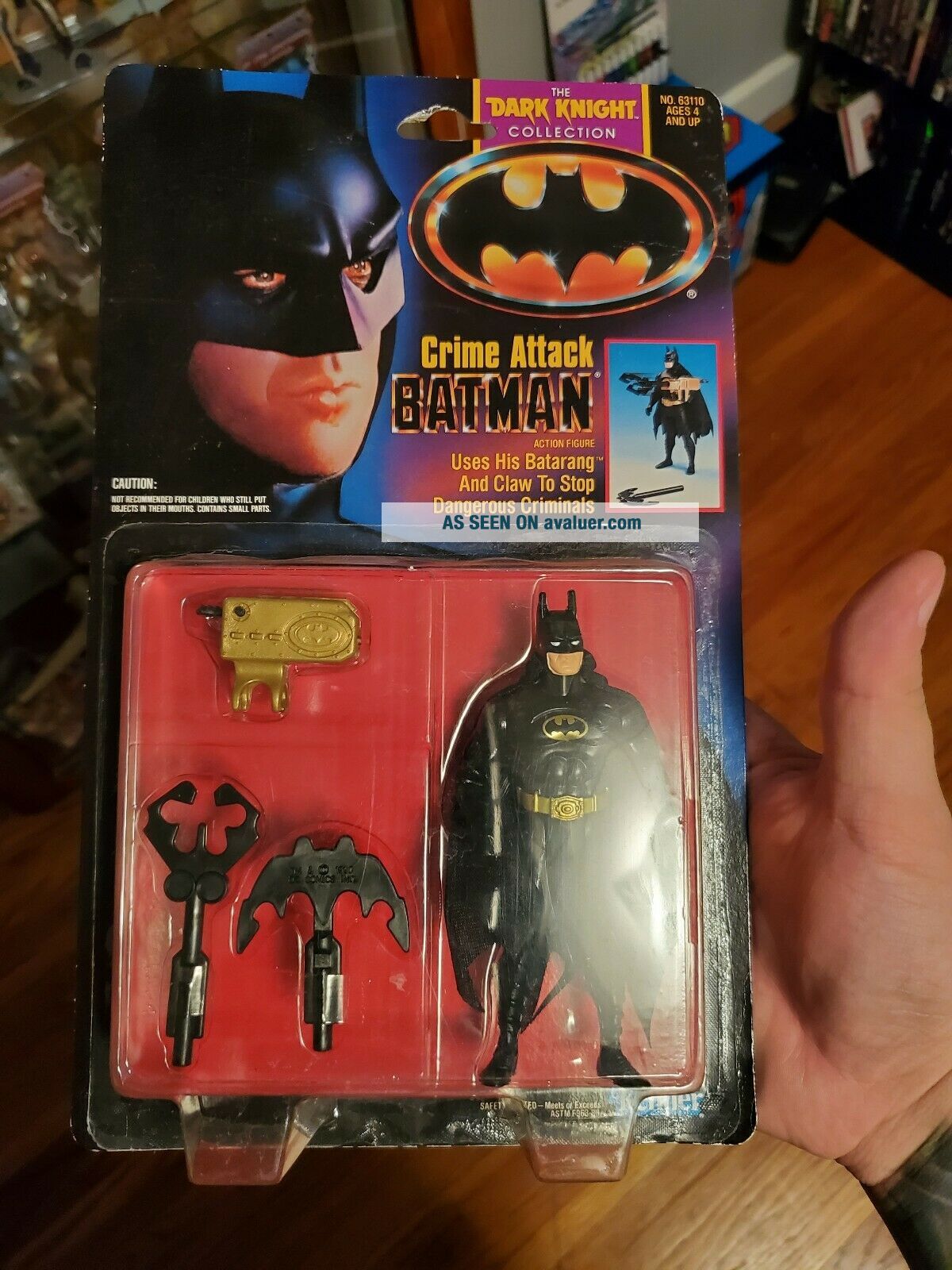 1990 BATMAN THE DARK KNIGHT BATMAN ACTION FIGURE | #8601723
