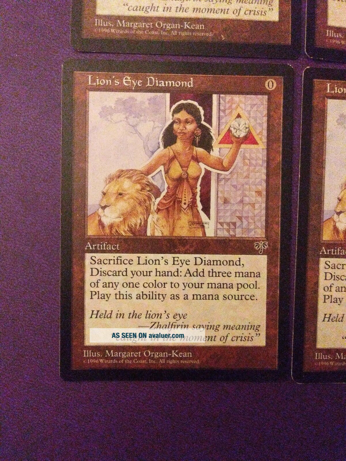 4x Lion ' S Eye Diamond Mirage | #8601840