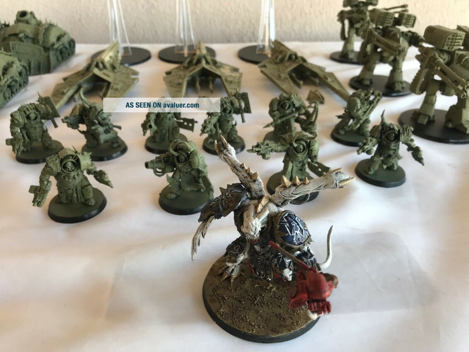 Warhammer 40k 40000 Competitive Chaos Death Guard Army With Forge World ...