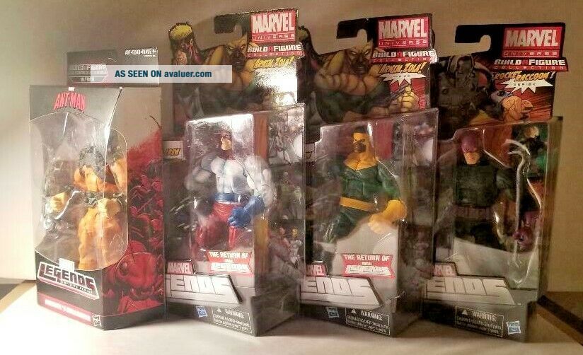 Marvel Legends Wrecking Crew Complete Set Wrecker Piledriver ...