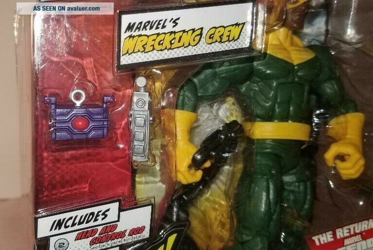Marvel Legends Wrecking Crew Complete Set Wrecker Piledriver ...