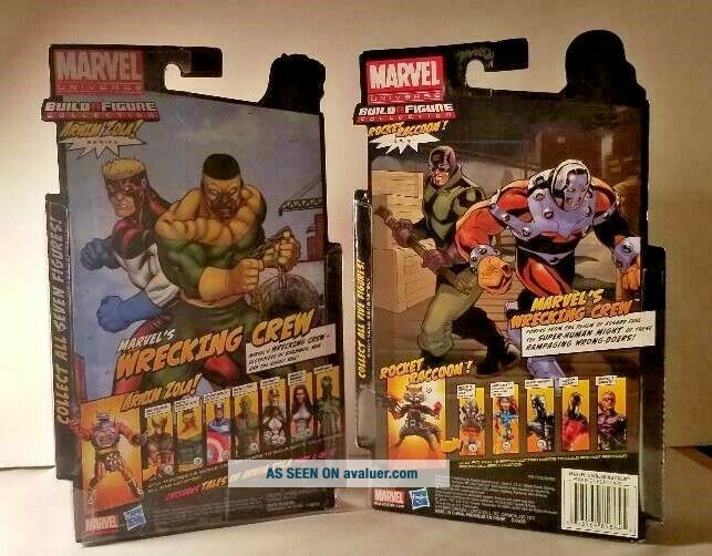 Marvel Legends Wrecking Crew Complete Set Wrecker Piledriver ...