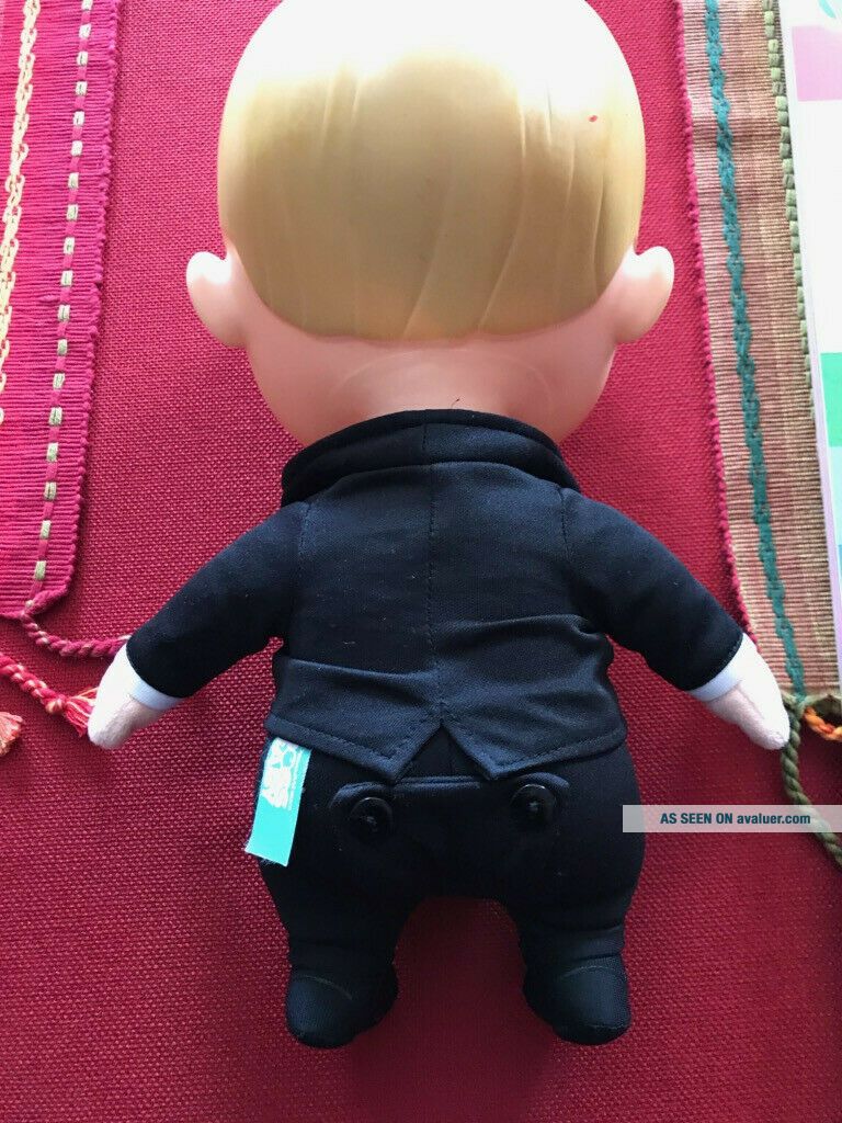 Talking 12” Boss Baby 2017 Dreamworks Vinyl Head With Plush Body | #8614659
