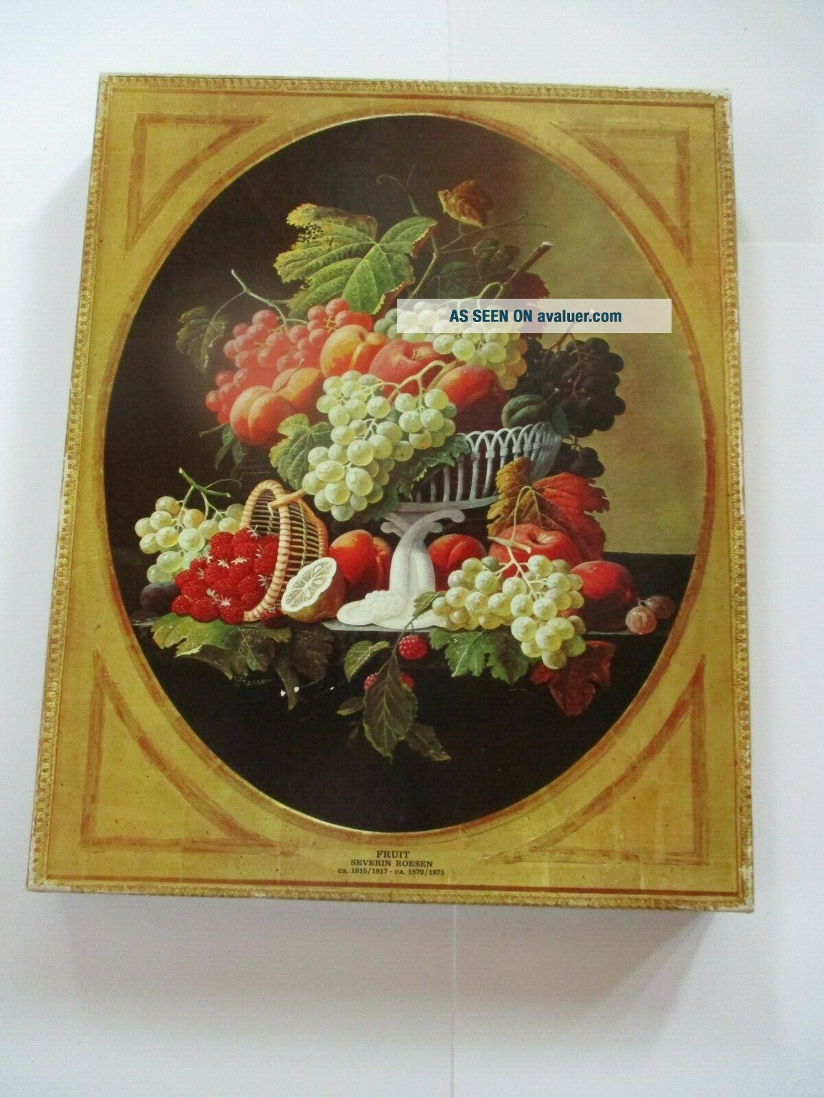 2 Complete 500 Piece Collectible Springbok Puzzles. Pics Of Fruit ...