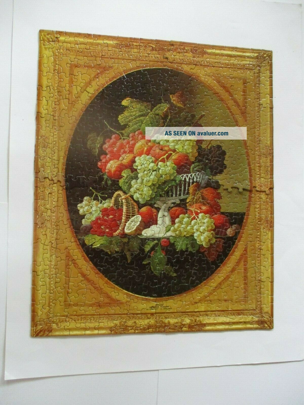 2 Complete 500 Piece Collectible Springbok Puzzles. Pics Of Fruit ...