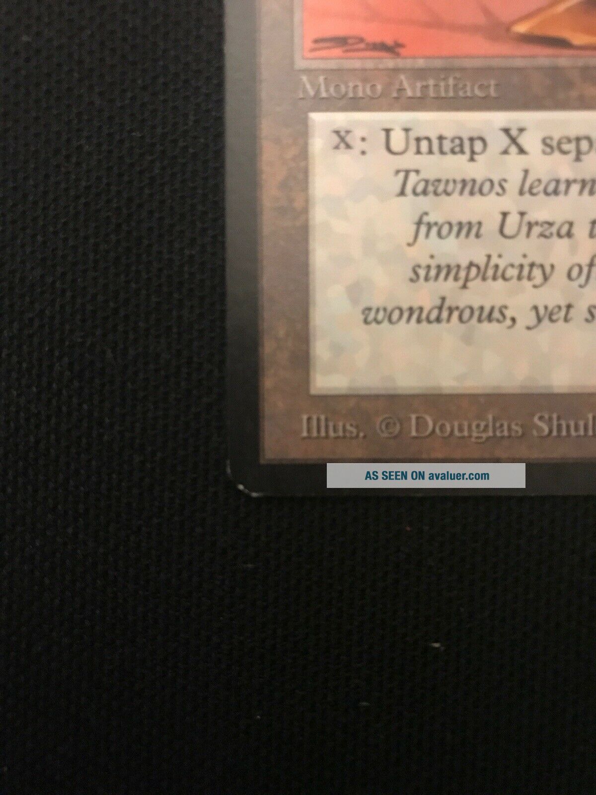 1994 Magic The Gathering MTG Antiquities Candelabra Of Tawnos LP U1 A ...