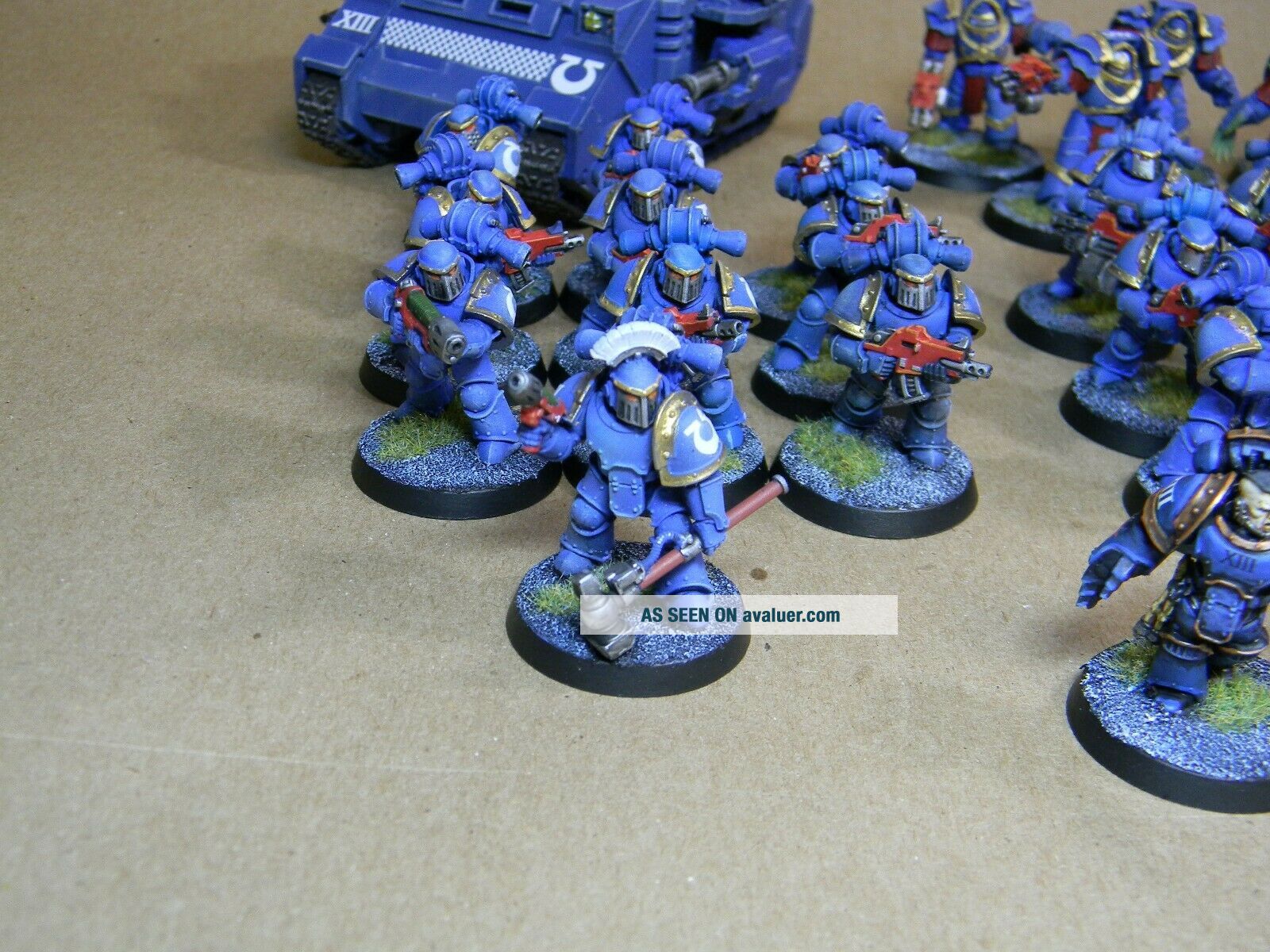 Warhammer 30k 40k Painted Ultramarine Space Marine Army | #8620509