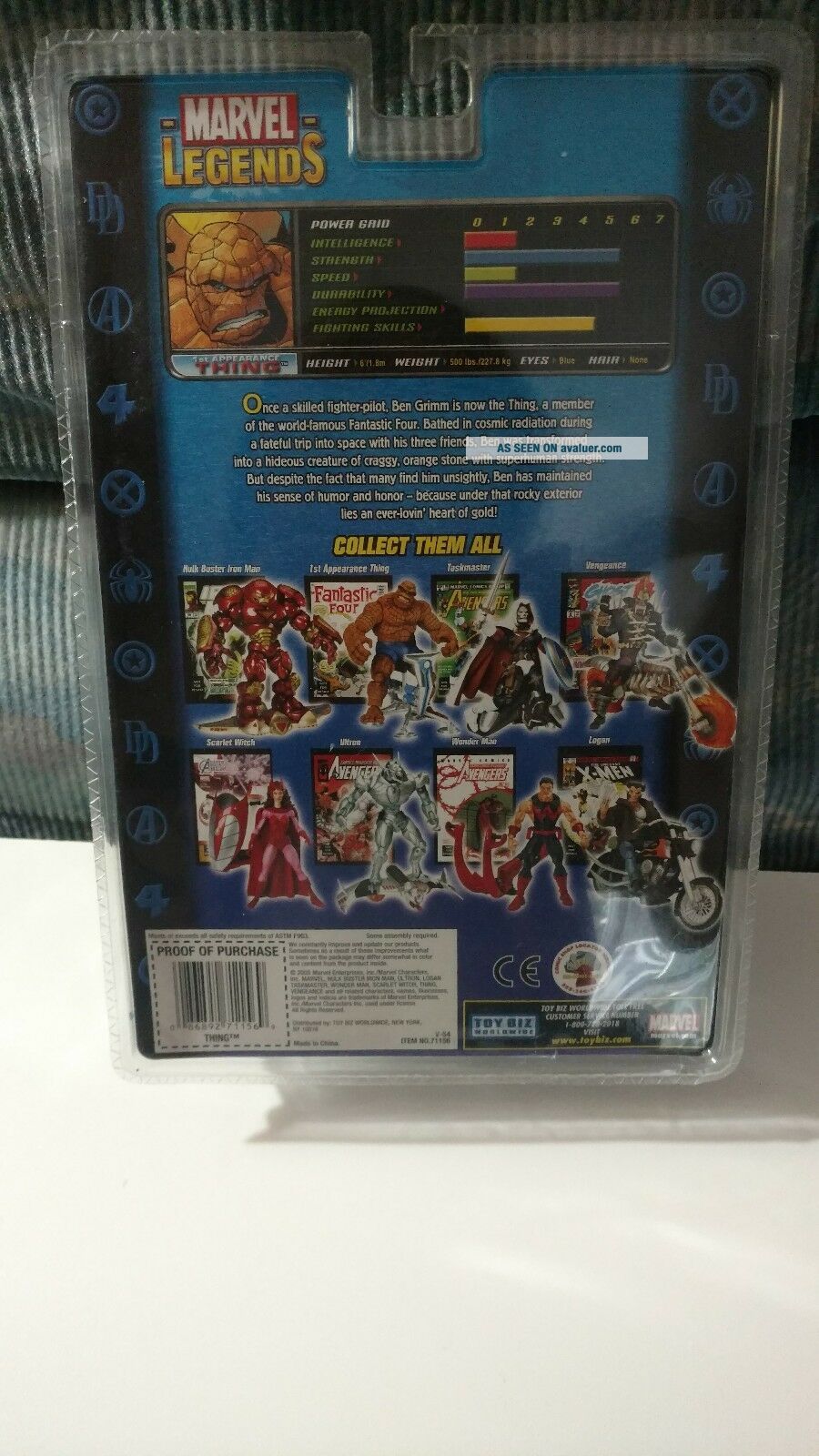 Marvel Legends Legendary Rider Series THING 1st Appearance | #8621366