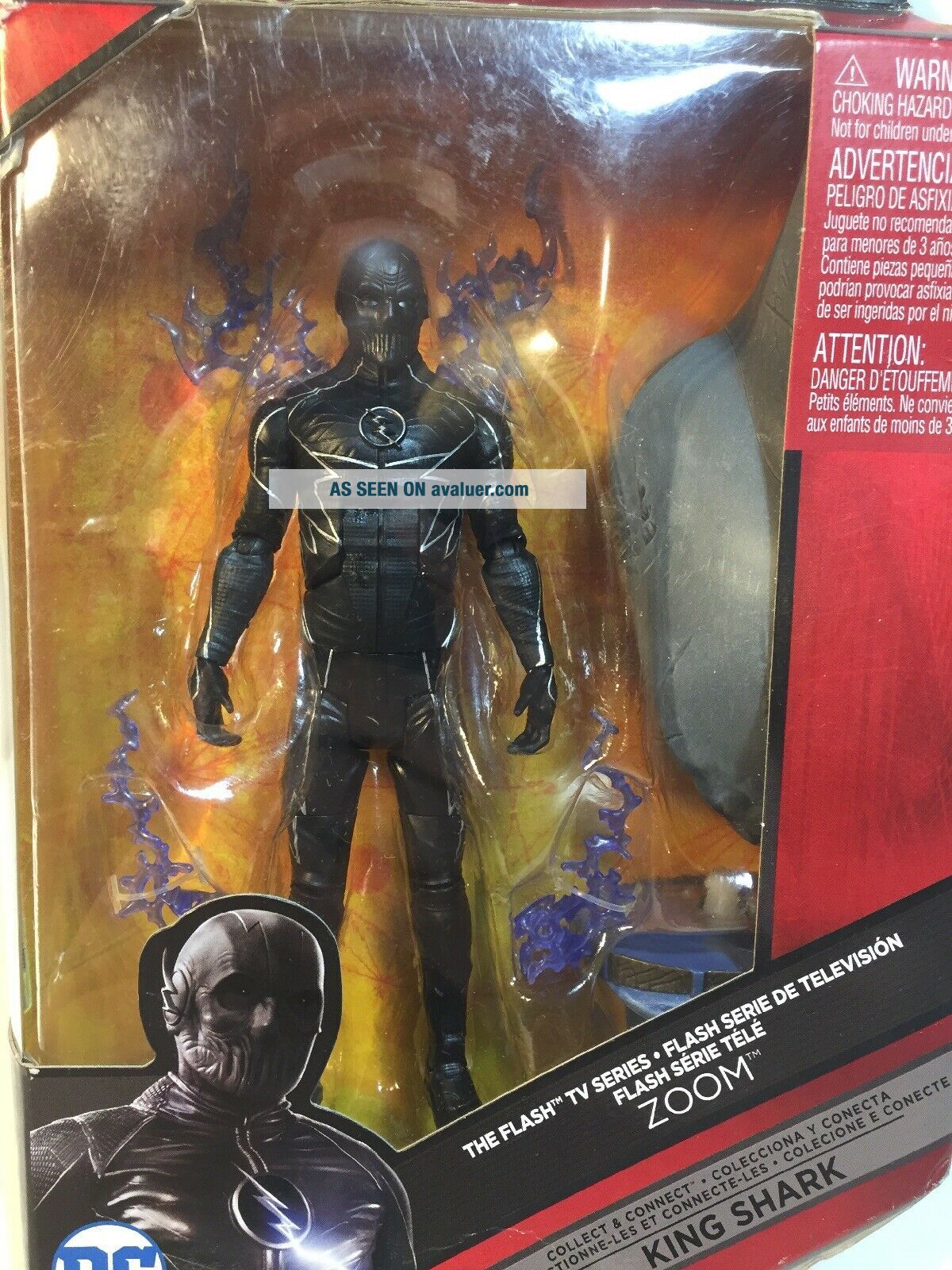 DC Multiverse King Shark Series The Flash 6 " ZOOM Figure BOX | #8623752