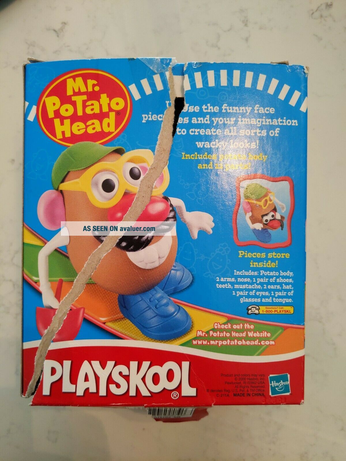 Vintage 1983 HASBRO Mr Potato Head With Bendable Arms | #8629313