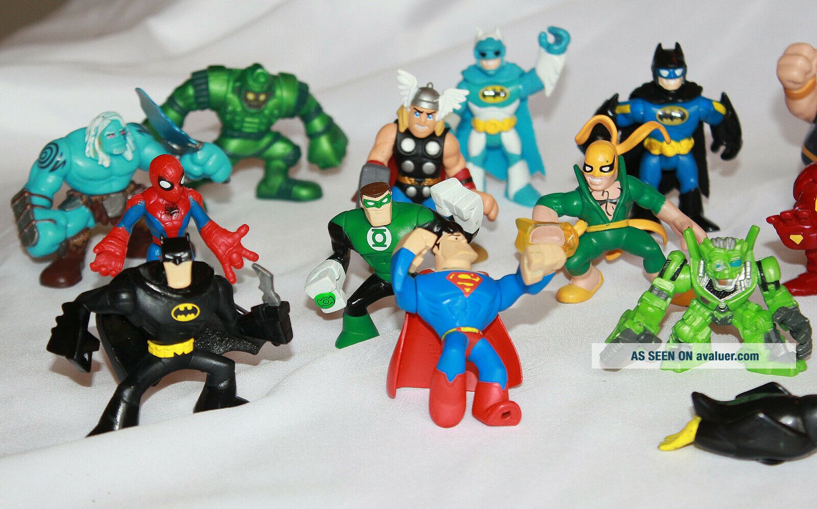 Playskool Hasbro Heroes Marvel Hero Adventures Squad Action Figures ...