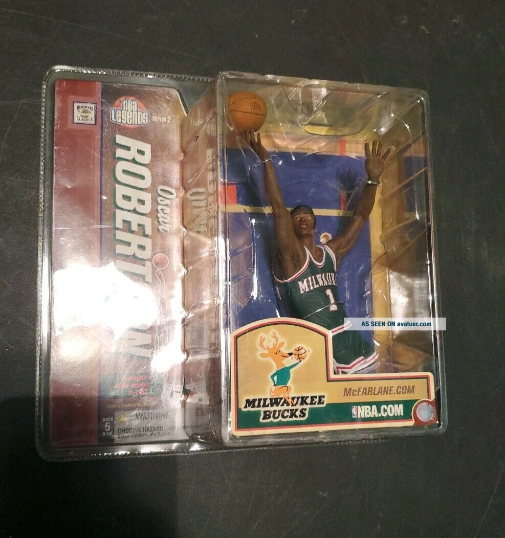 McFarlane Sports Picks NBA Series 2 LEGENDS MILWAUKEE BUCKS OSCAR ...