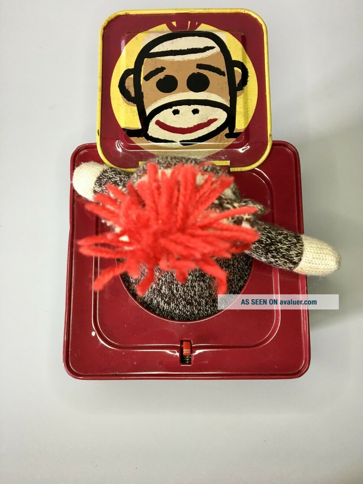 Schylling Sock Monkey Jack In The Box | #8640502