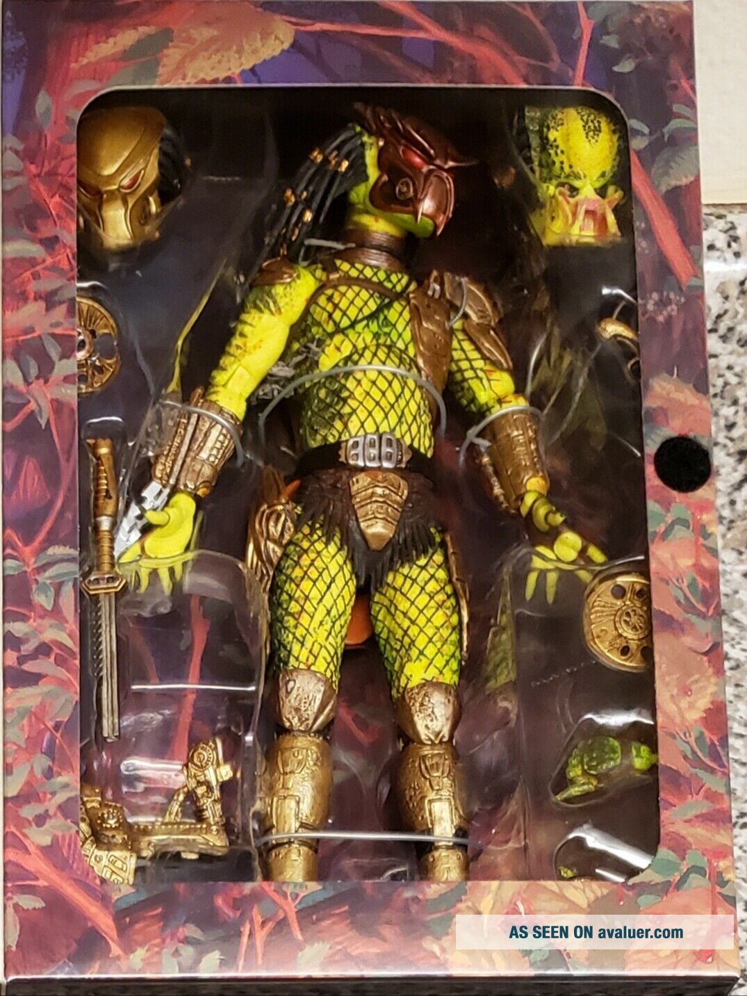 NECA PREDATOR, 7 " ULTIMATE ELDER - THE GOLDEN ANGEL EDITION FIGURE ...