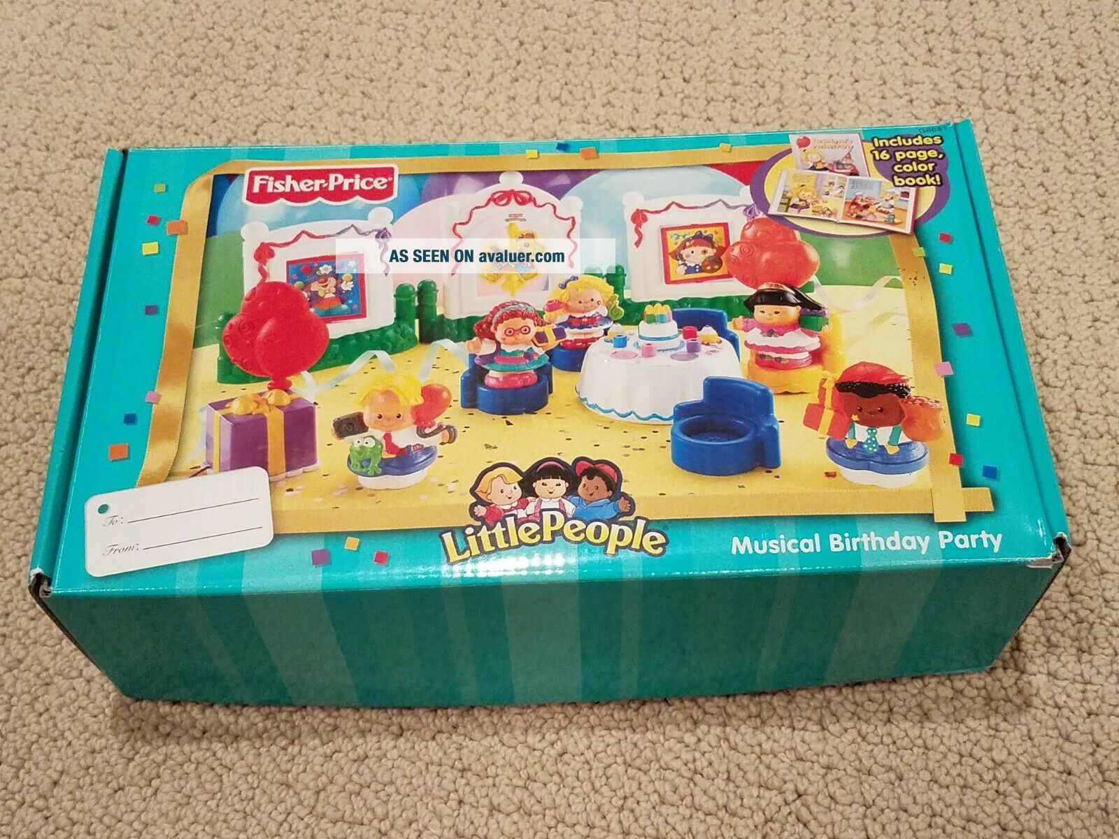 2004 FISHER PRICE LITTLE PEOPLE MUSICAL BIRTHDAY SET | #8654235