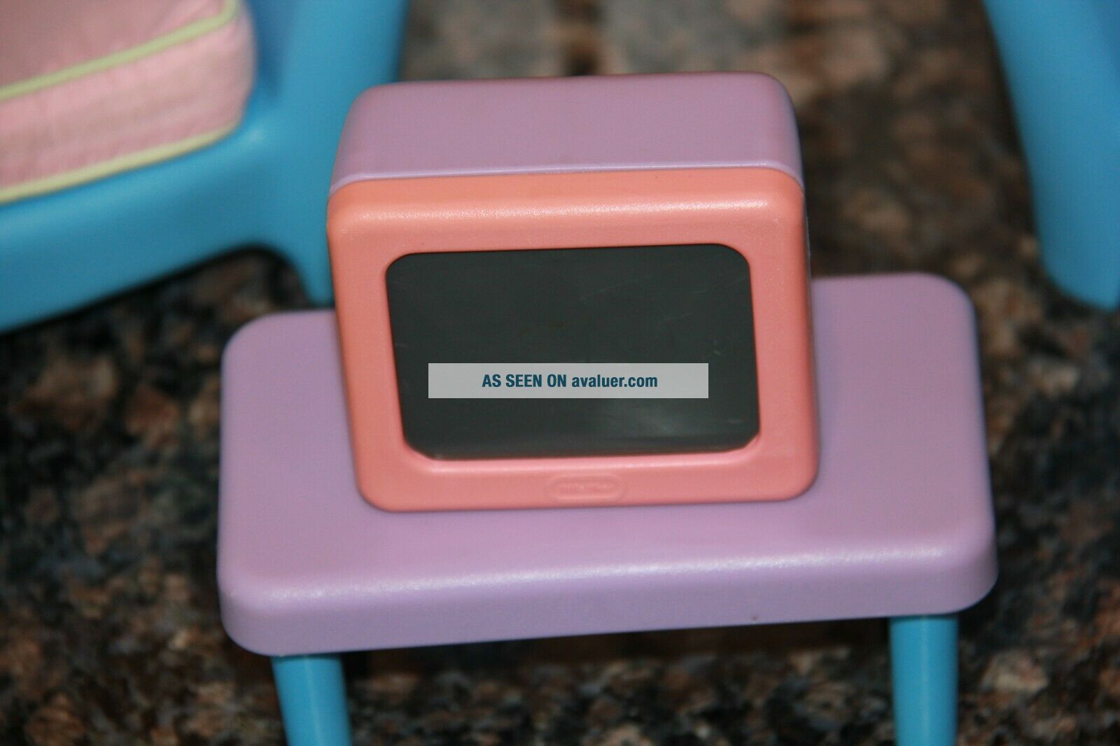 LITTLE TIKES MY SIZE BARBIE DOLLHOUSE FURNITURE Couch Chair Table ...