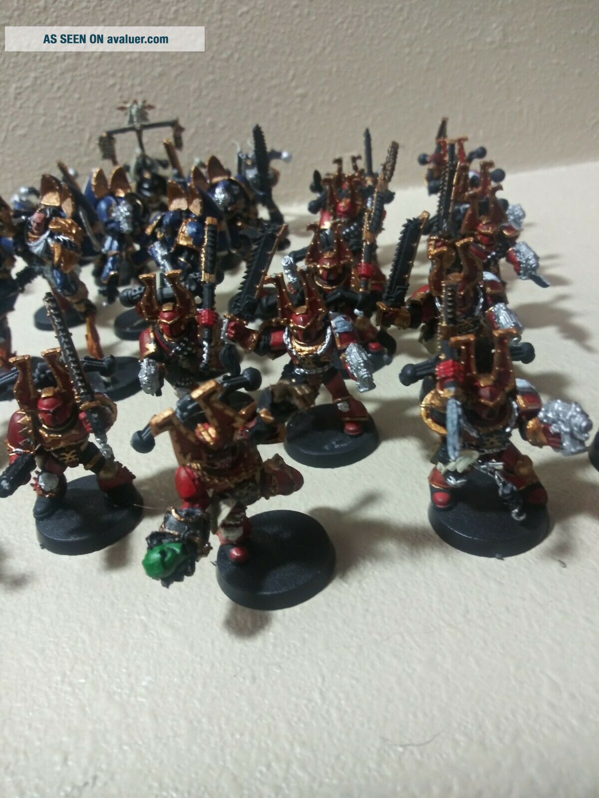 Warhammer 40k Chaos Space Marine Army Wth Abandon The Dispoiler, And ...