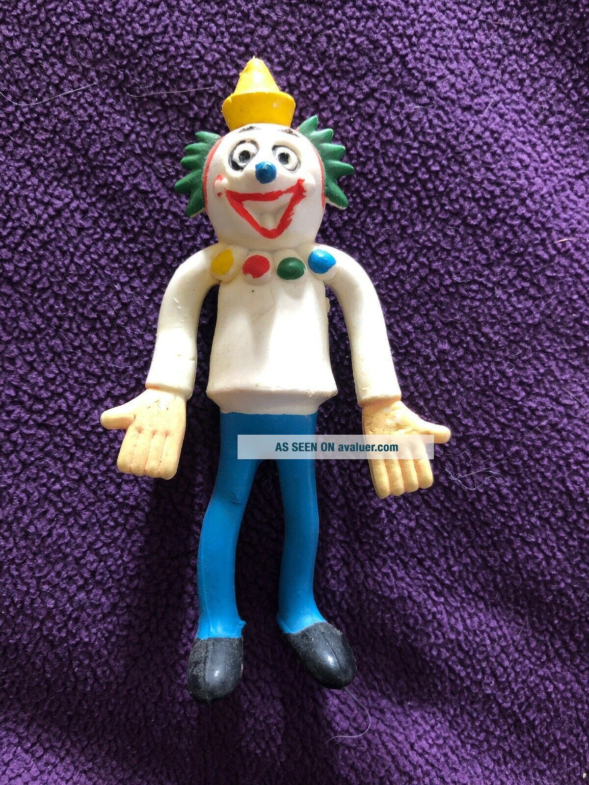 5 1970’s Jack In The Box Bendable Figures | #8648460