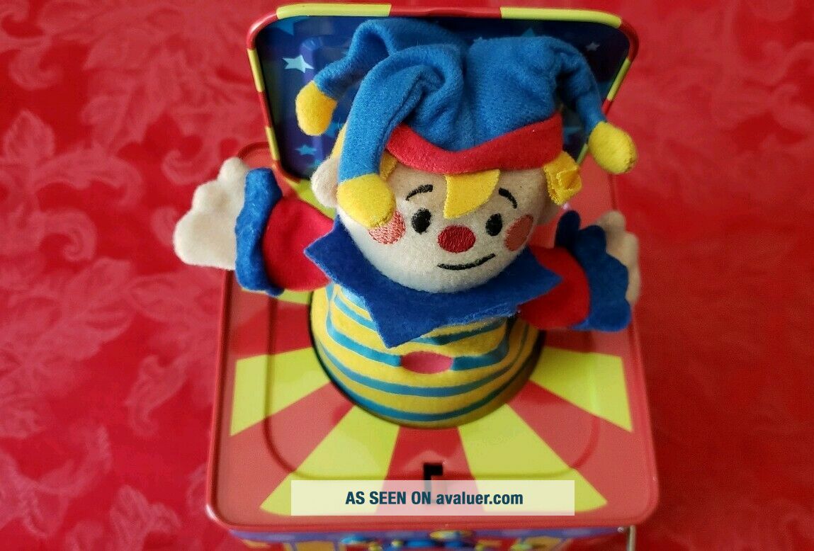 Schylling Circus Clown Musical Jack In The Box Toy | #8649659