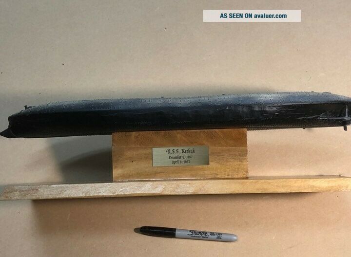 USS Keokuk Ship Model By Cottage Industries, Almost 20 " Long ...