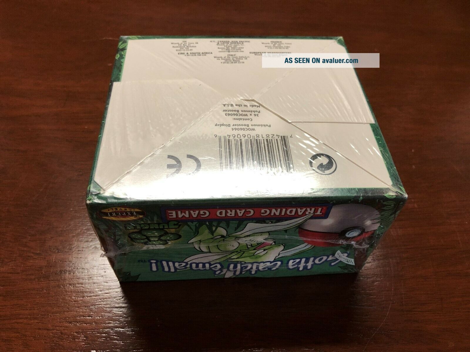 ONE BOX Of POKEMON JUNGLE Unlimited Edition Factory Booster Box | #8647582
