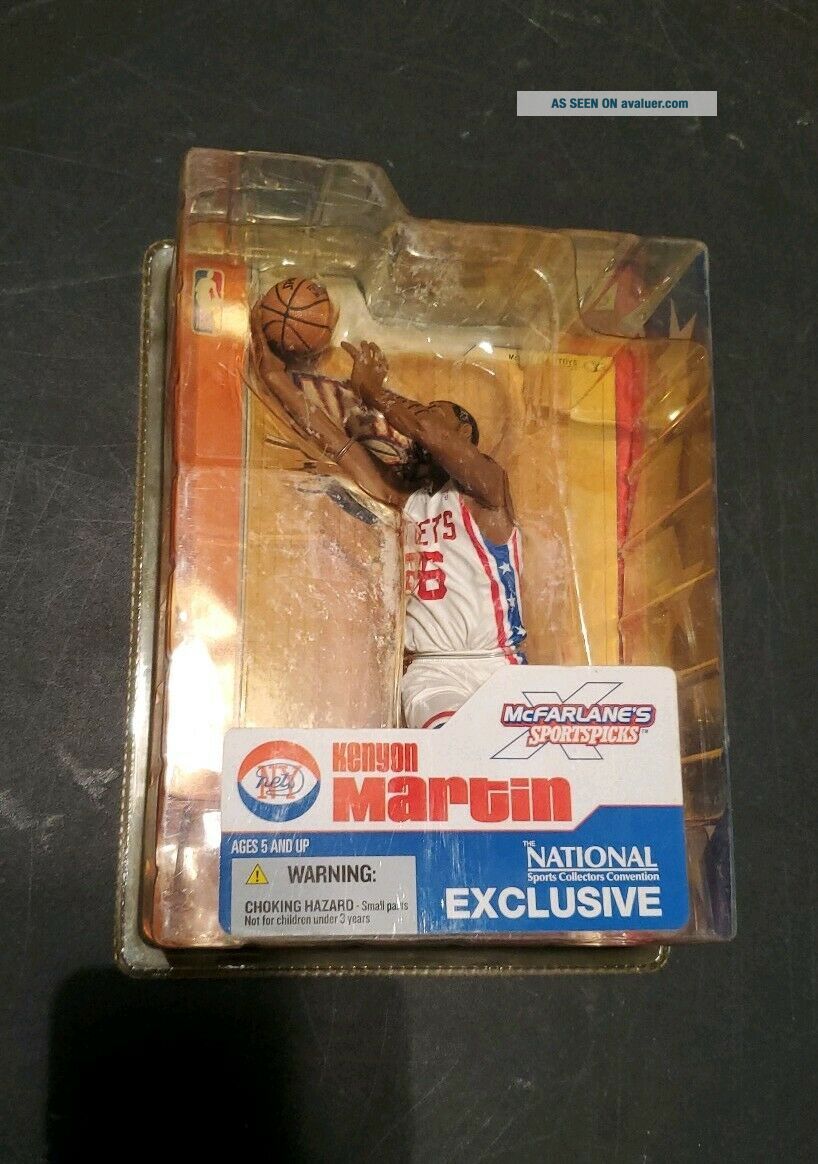 McFarlane Sports Picks NBA Series 4 YORK NETS KENYON MARTIN EXCLUSIVE ...