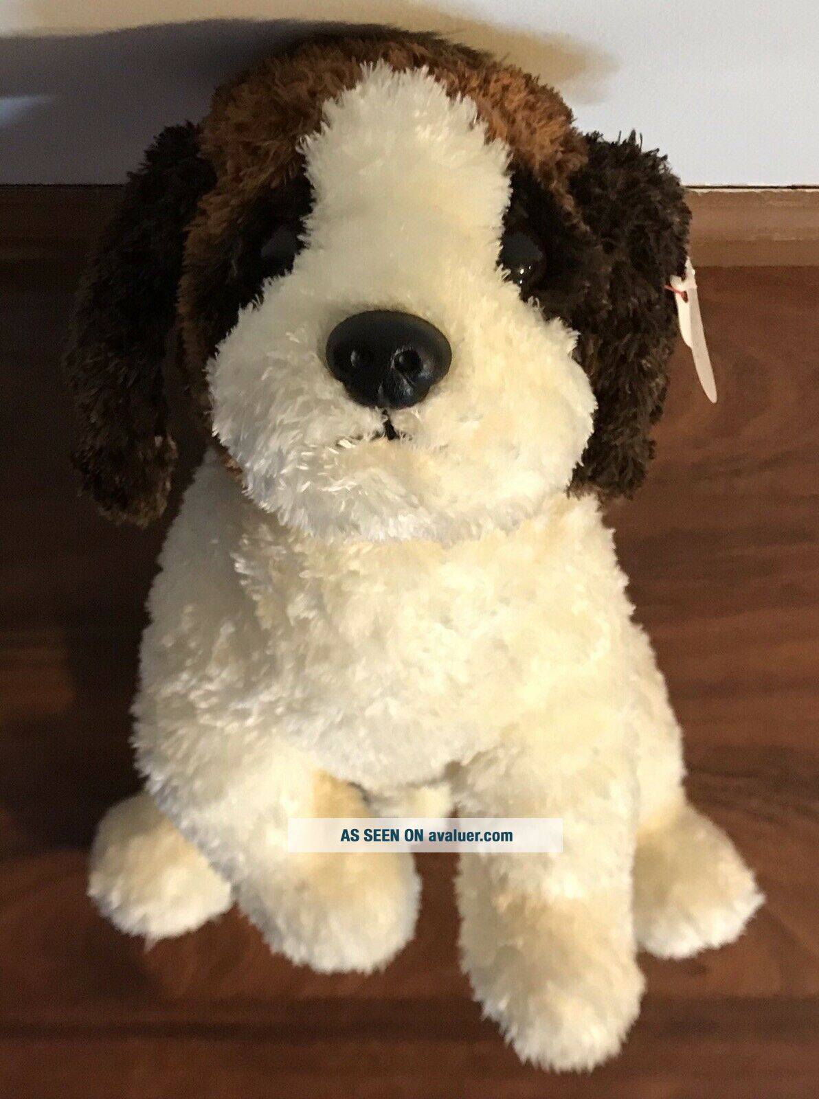 Ty 14 " Silk 2000 Rescue St. Bernard Beanie Plush Stuffed Animal | #8660592