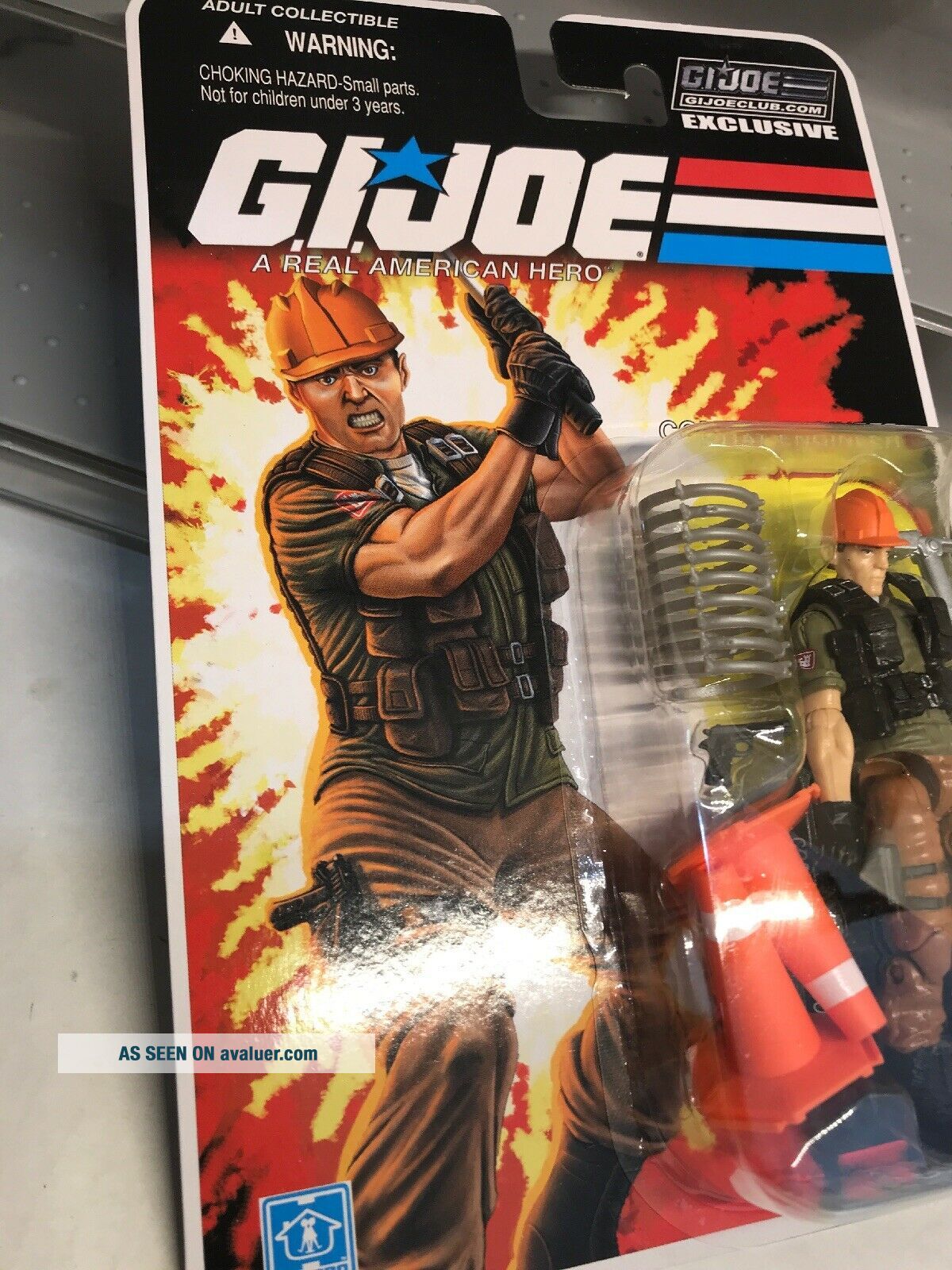 GI JOE COLLECTOR CLUB EXCLUSIVE Combat Engineer Tollbooth With ...