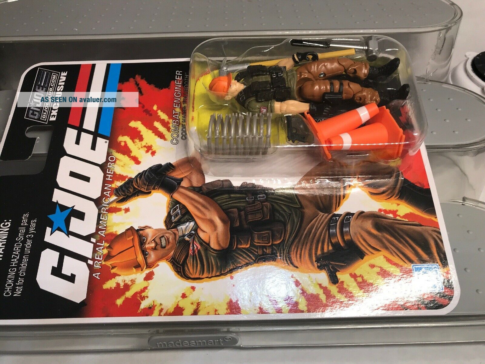 GI JOE COLLECTOR CLUB EXCLUSIVE Combat Engineer Tollbooth With ...