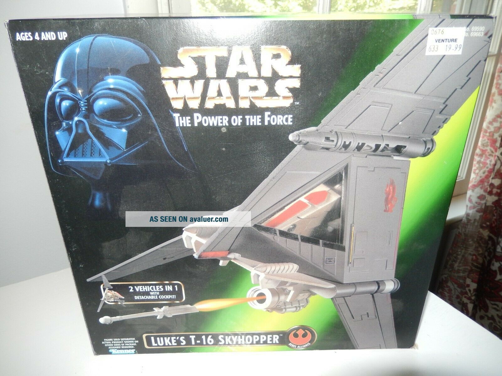 Star Wars Luke’s T - 16 Skyhopper Power Of The Force (Kenner 1996 ...