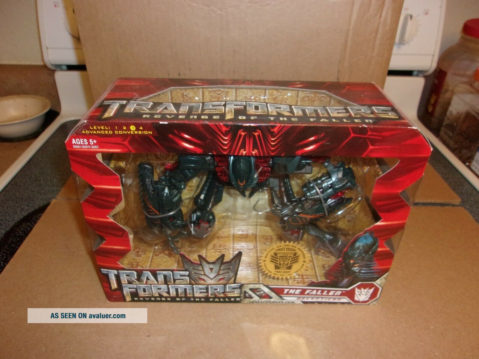 TRANSFORMERS REVENGE OF THE FALLEN FIRST ISSUE BOTCON THE FALLEN MISB ...